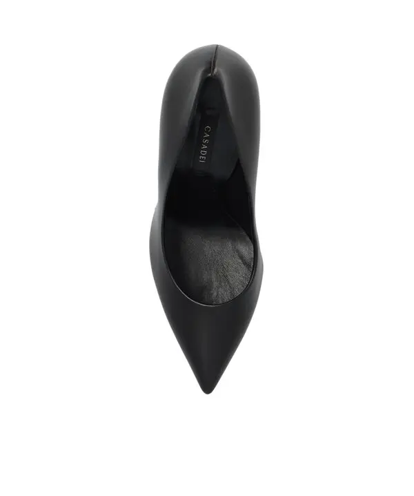 Casadei Blade Pointed Toe High Heel Pumps - Black