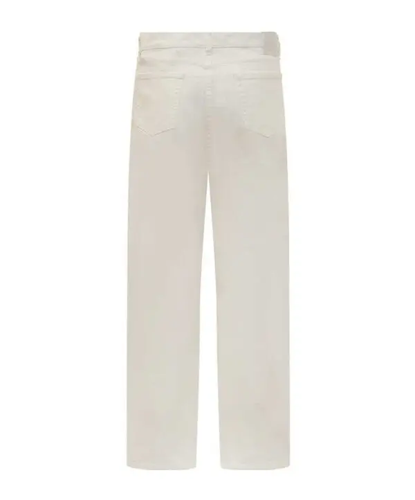 Off-White Logo Embroidered Straight Leg Jeans