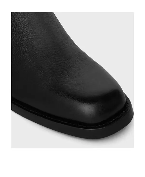 Celine Rider Boots In Calfskin