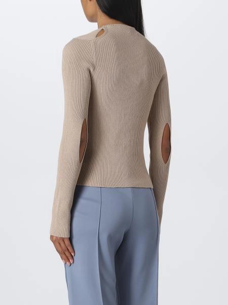 Fendi Buttoned Long-sleeved Cardigan - Nude