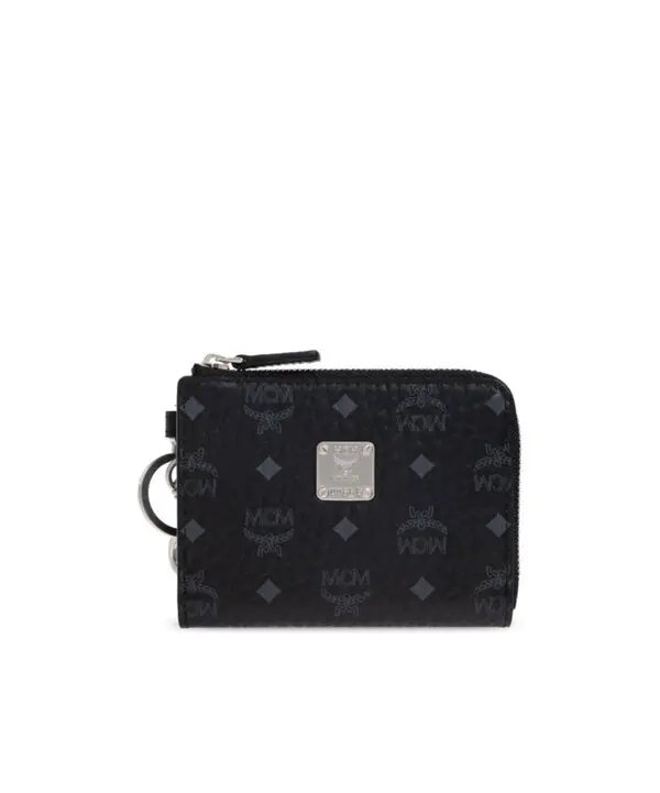 Mcm Logo Wallet - Black