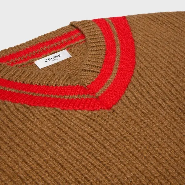 Celine V-neck Cashmere Sweater
