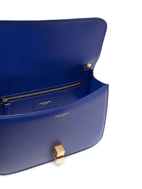 Saint Laurent Structured Flap Shoulder Bag