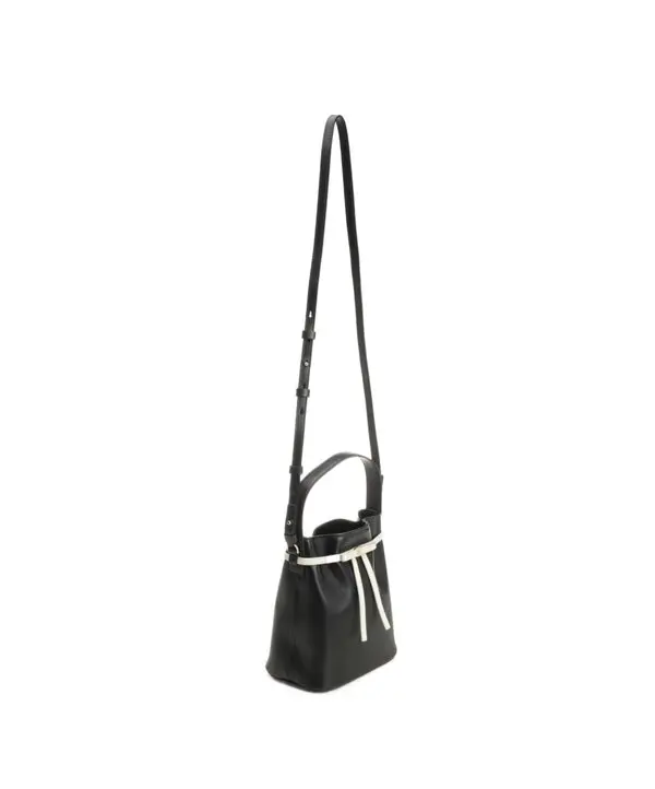 FERRAGAMO Drawstring Bucket Bag With Bow Detail