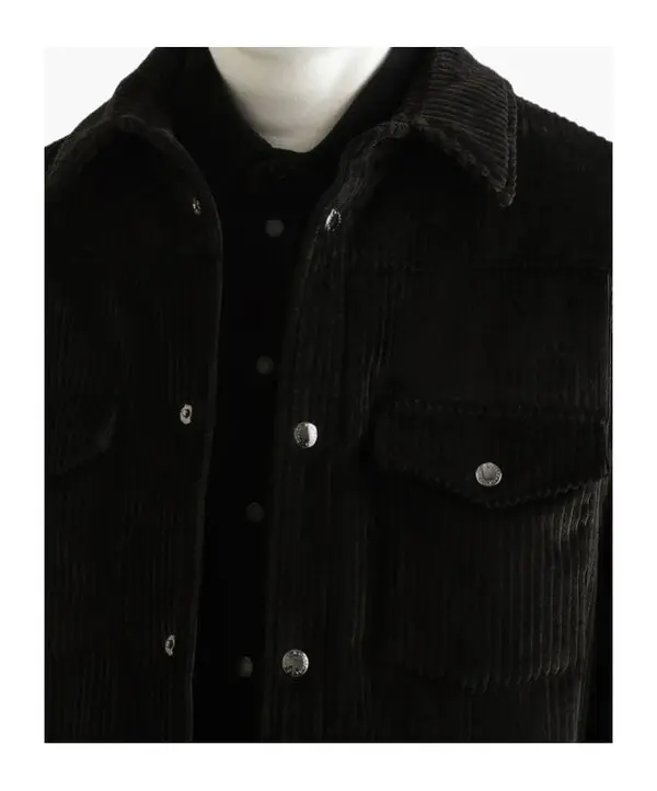 Dolce & Gabbana Quilted Velvet Shirt Jacket - Black