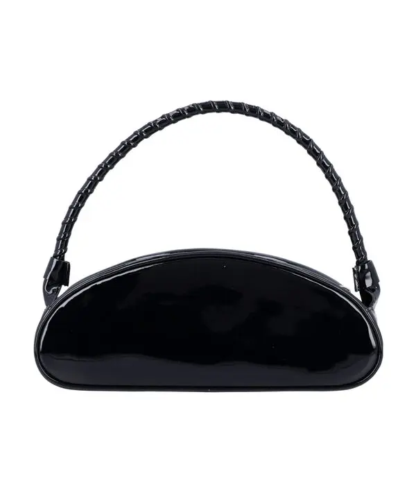 MSGM Debossed Logo Zip-up Tote Bag