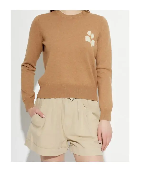 Isabel Marant Étoile Lanta Crewneck Jumper - Nude