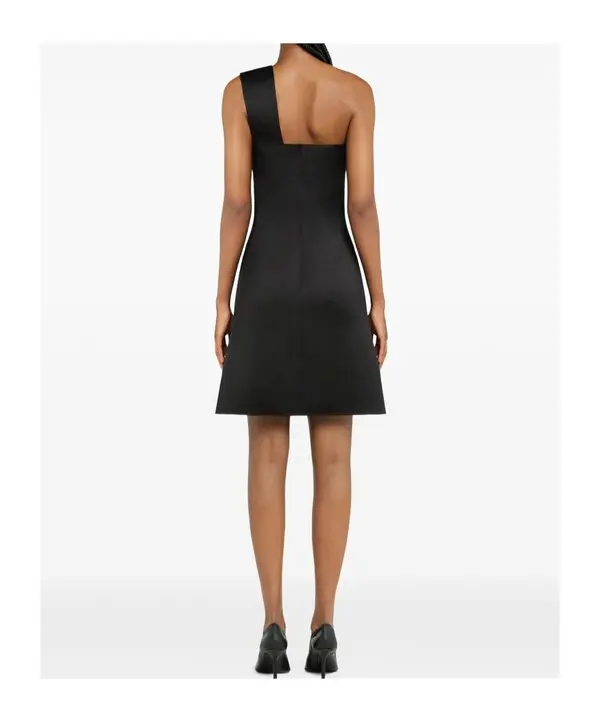 COURREGES Asymmetrical Cut-out Mini Dress