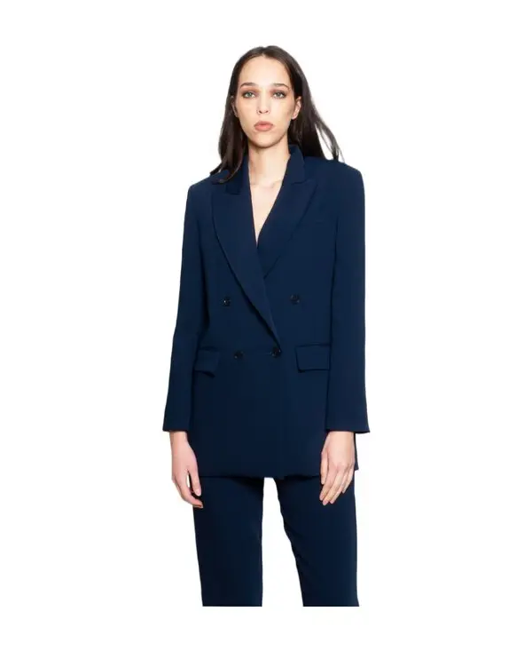 P.a.r.o.s.h Double-breasted Blazer - Black