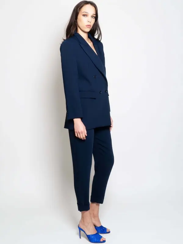 P.a.r.o.s.h Double-breasted Blazer - Black