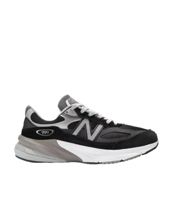 NEW BALANCE 990v6 Lace-up Sneakers - Black
