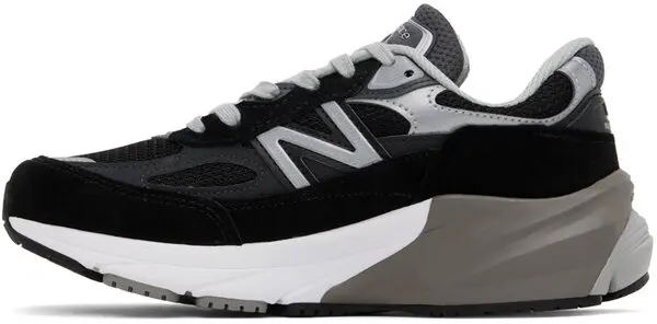 NEW BALANCE 990v6 Lace-up Sneakers - Black