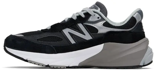 NEW BALANCE 990v6 Lace-up Sneakers - Black