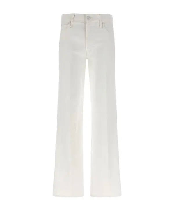 MOTHER The Kick It Jeans - White