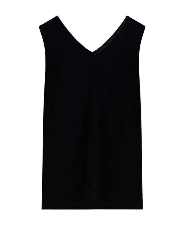 Fabiana Filippi V-neck Sleeveless Top