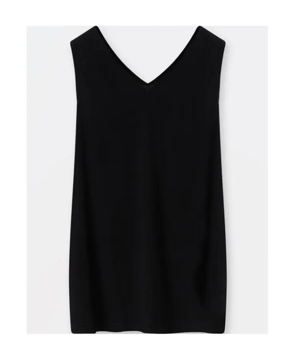 Fabiana Filippi V-neck Sleeveless Top