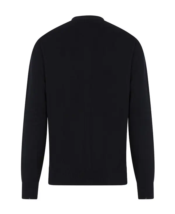 Play Comme Des Garcon Comme Des Garçons Play Buttoned Cardigan With Heart Logo - Black