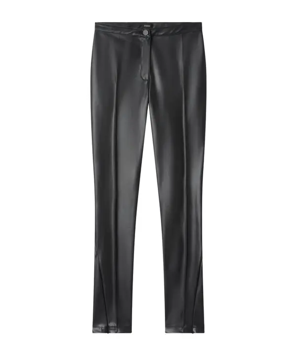 Pinko Tailored Trousers With Zippered Slit Hems