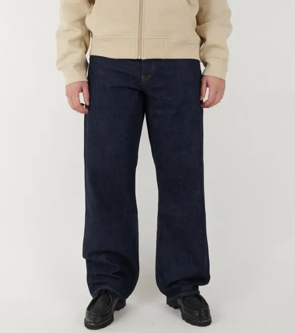 SUNFLOWER Belt Loop Jeans - Blue