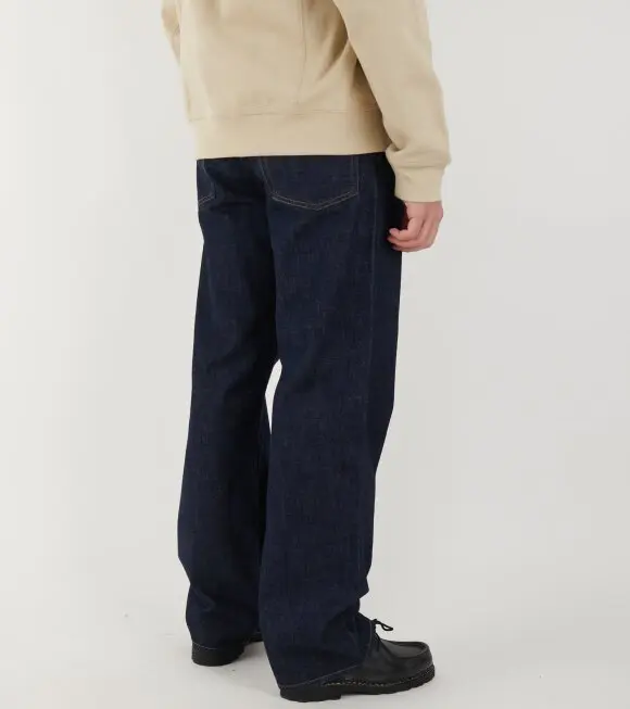 SUNFLOWER Belt Loop Jeans - Blue