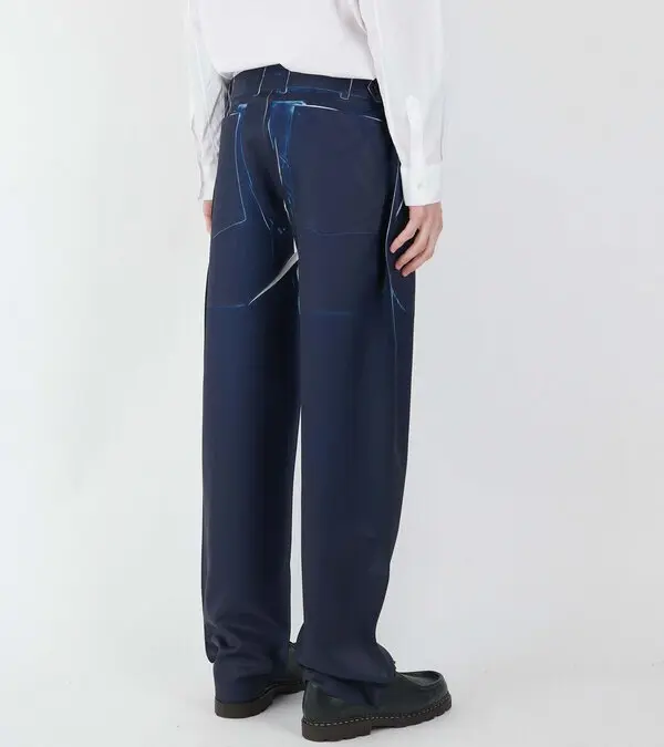 Comme Des Garçons Belt Loops Slacks