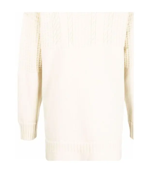 MAISON MARGIELA Cable-knit Crewneck Sweater
