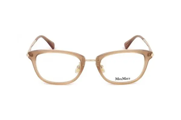 Max Mara Rectangular Frame Eyeglasses - White