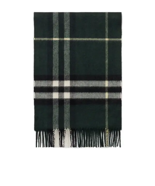 Burberry Check Cashmere Scarf - Anchor