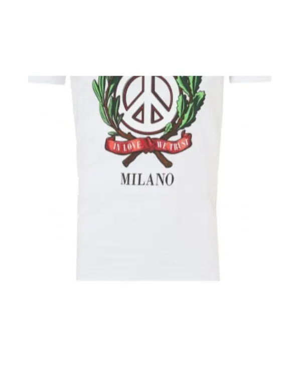 Moschino Logo Printed T-shirt