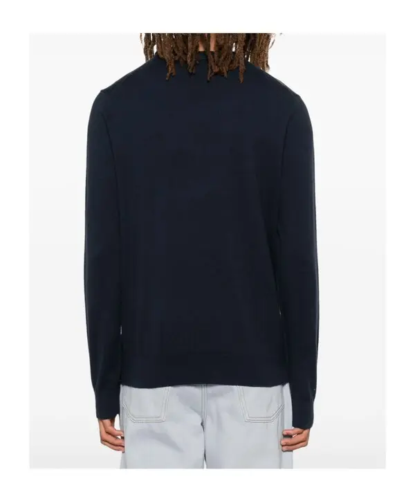 Paul Smith Zebra Logo Crew Neck Sweater - Black