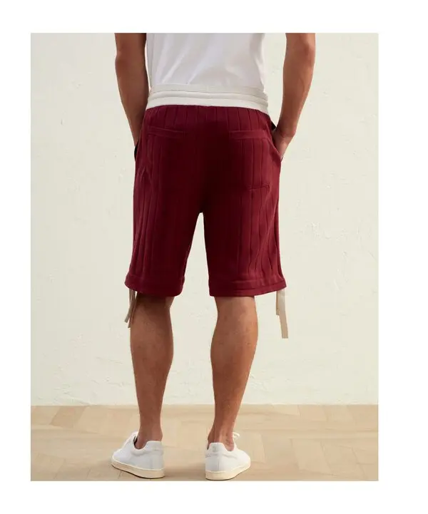 Brunello Cucinelli Knitted Bermuda Shorts With Drawstring Waist