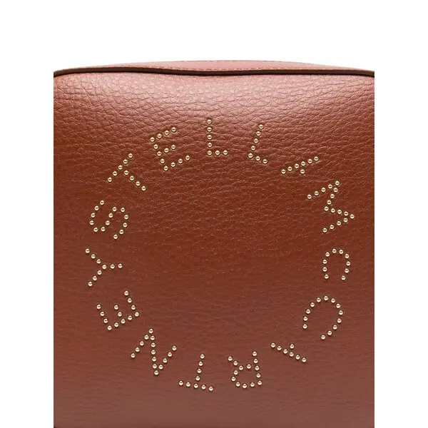 Stella McCartney Logo Camera Crossbody Bag - Brown