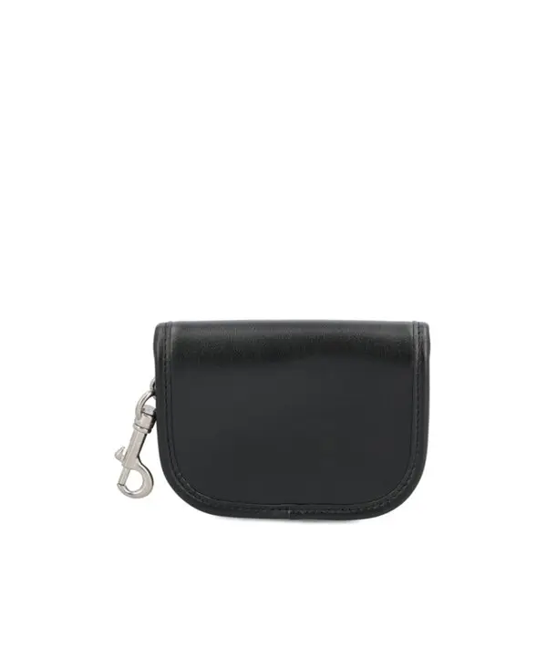 Celine Keyring Nano Besace Triomphe In Smooth Calfskin