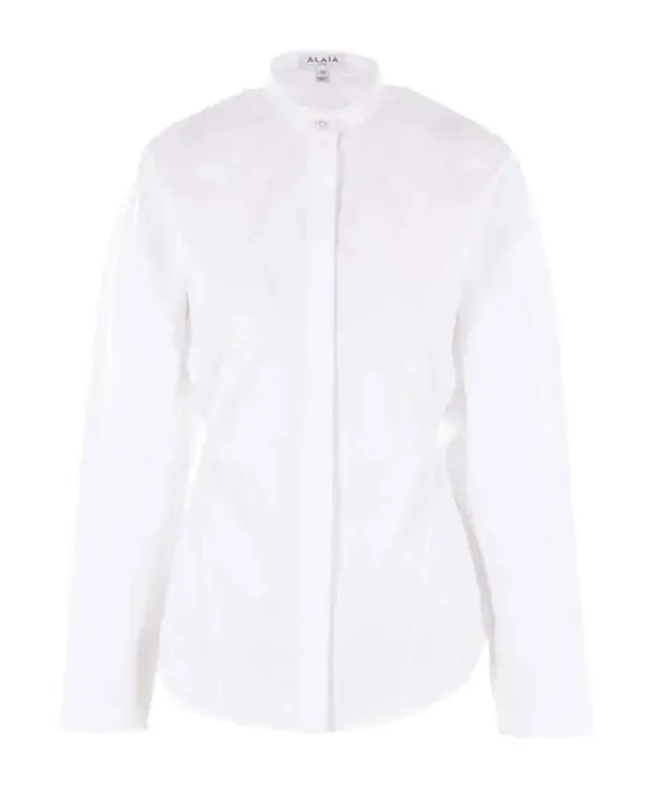 Alaïa Long-sleeve Shirt - White