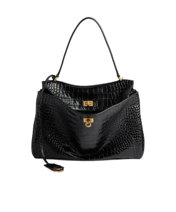 Balenciaga Rodeo Handbag Medium - Black