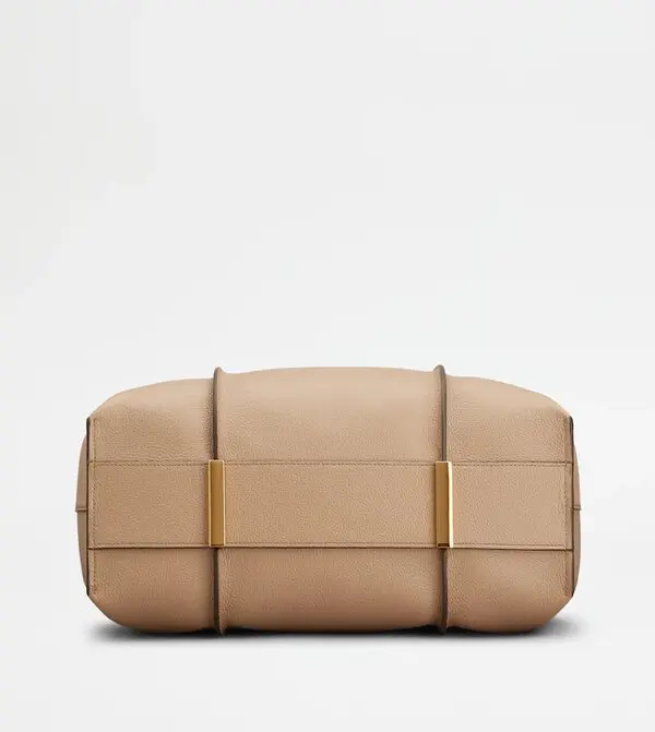 TOD'S Timeless Medium Shopping Bag - Beige