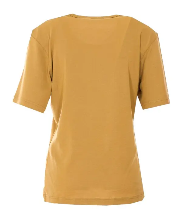 LEMAIRE Crewneck Short Sleeve T-shirt - Yellow