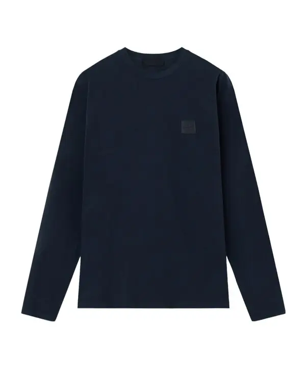 Stone Island Logo Patch Crewneck T-shirt - Blue