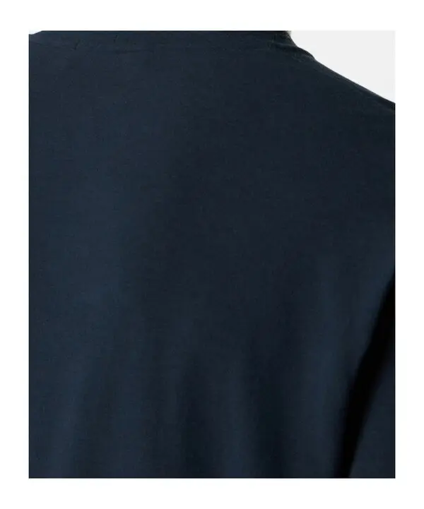 Stone Island Logo Patch Crewneck T-shirt - Blue
