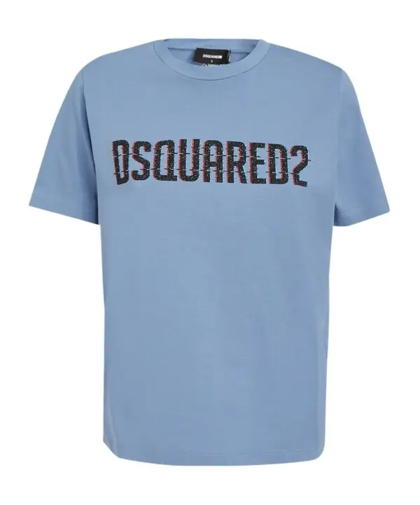 Dsquared2 Logo Printed Crewneck T-shirt