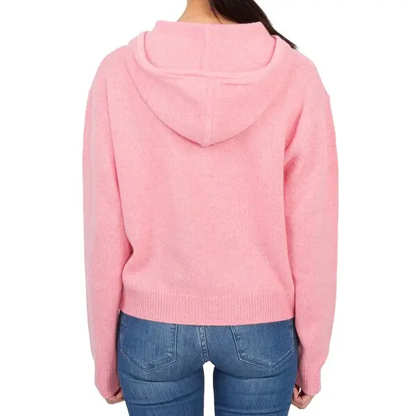 SPORTY  RICH Sporty & Rich Cashmere Drawstring Hoodie