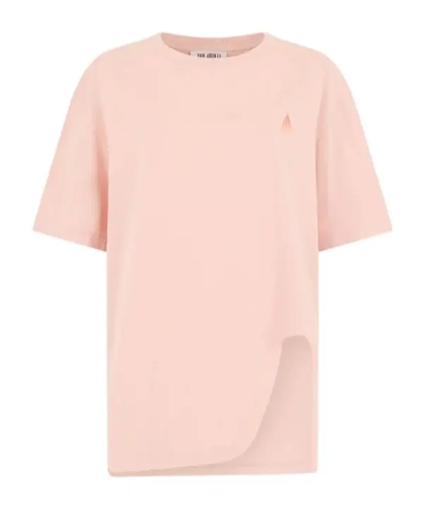 Attico Cross Stitch Printed T-shirt - Rose