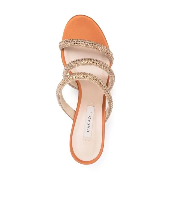 Casadei Embellished High-heeled Sandals