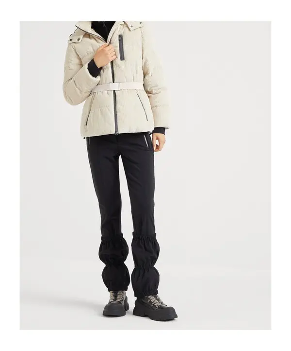 Brunello Cucinelli Mountain Trousers With Zipper Detail