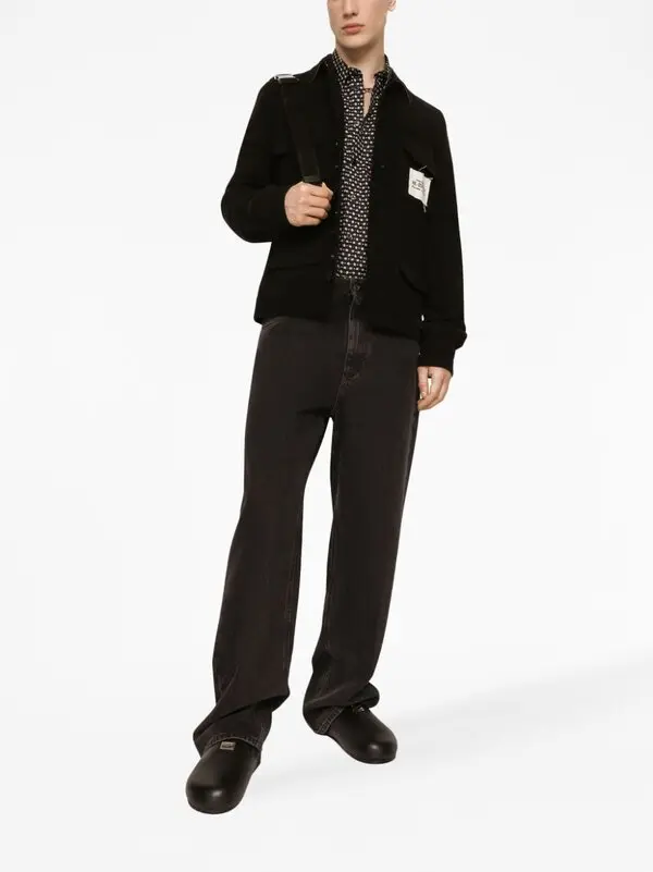 Dolce & Gabbana Dolce Gabbana Dg Monogram Printed Shirt