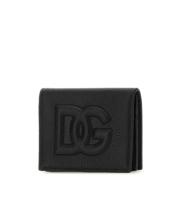 Dolce & Gabbana Dolce Gabbana Logo Embossed Foldover Top Wallet
