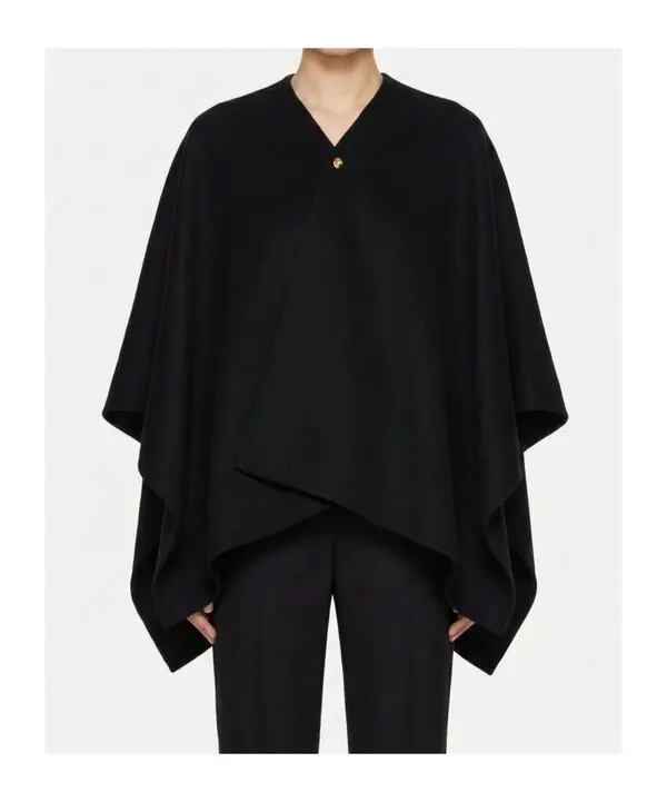Celine Wool Felt Cape