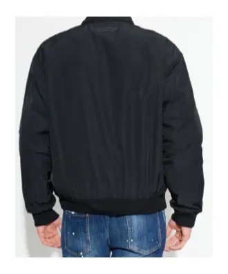 Dsquared2 Zip-up Bomber Jacket - Black