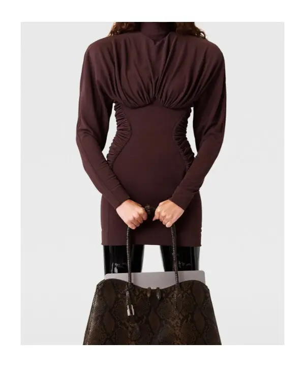 Stella McCartney Draped Ruched Mini Dress