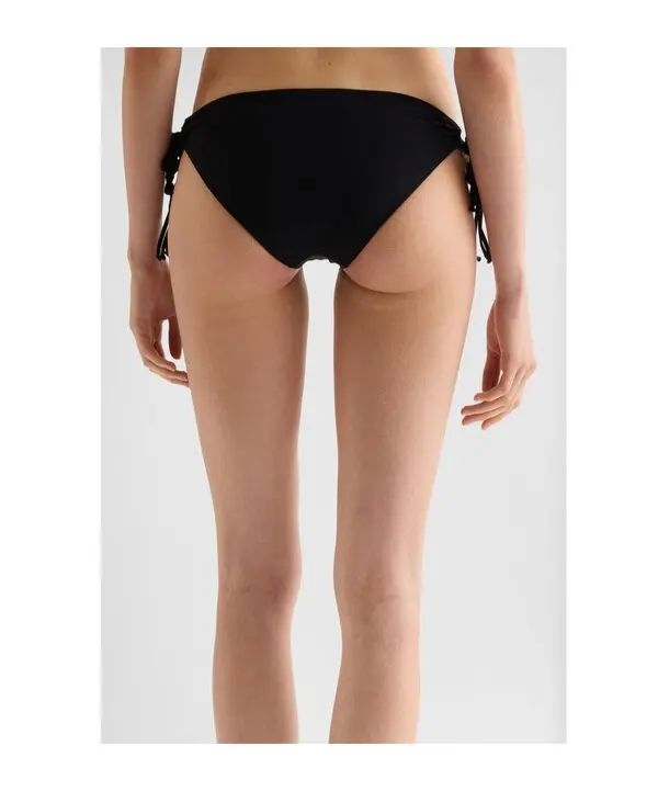 JIL SANDER Tangle Side Ties Bikini Briefs - Black